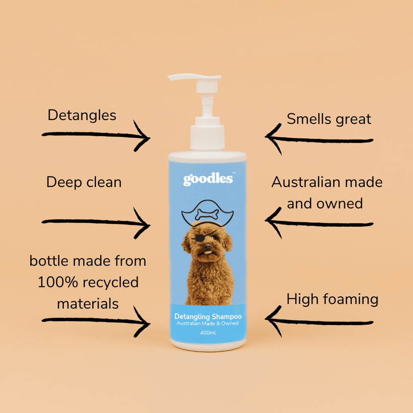 g'oodles - Detangling Shampoo for dogs – goodles.com.au